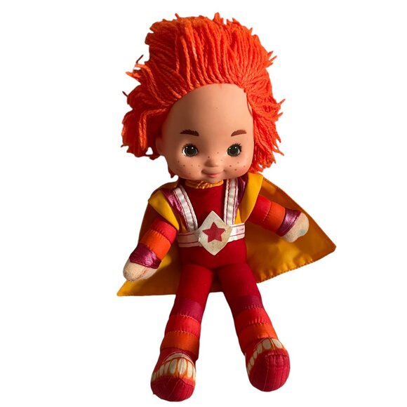 Mattel | Toys | Vintage 983 Rainbow Brite Red Butler Plush Boy Doll 1 ...